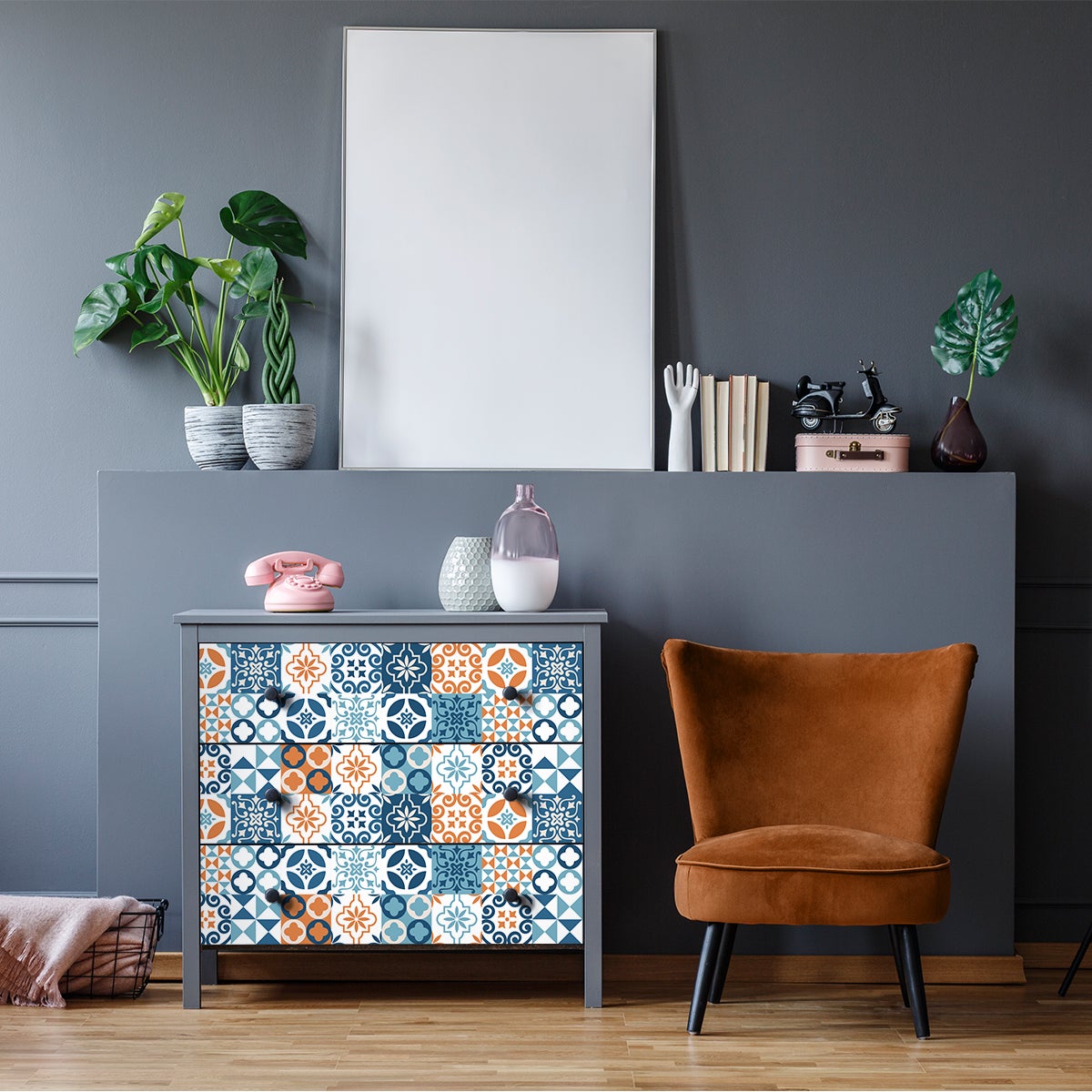 Stickers décoration Meuble - Sticker adhésif Cuisine Salon - 60 ...