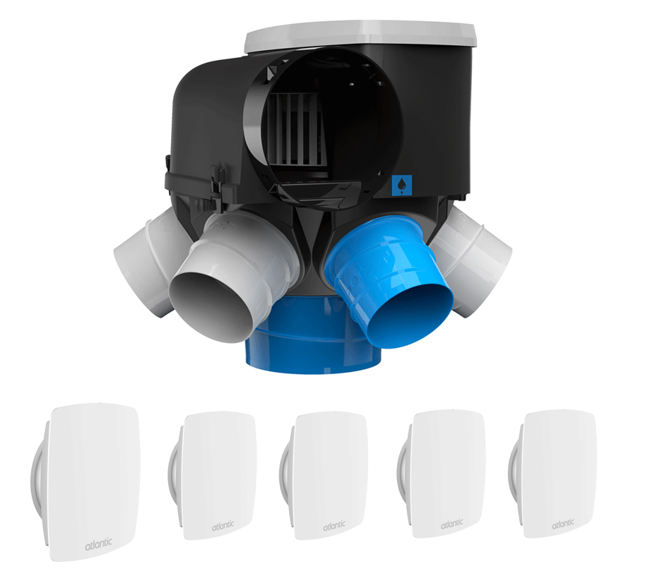 Kit VMC simple flux autoréglable - Autocosy IH - 412289 ATLANTIC ...