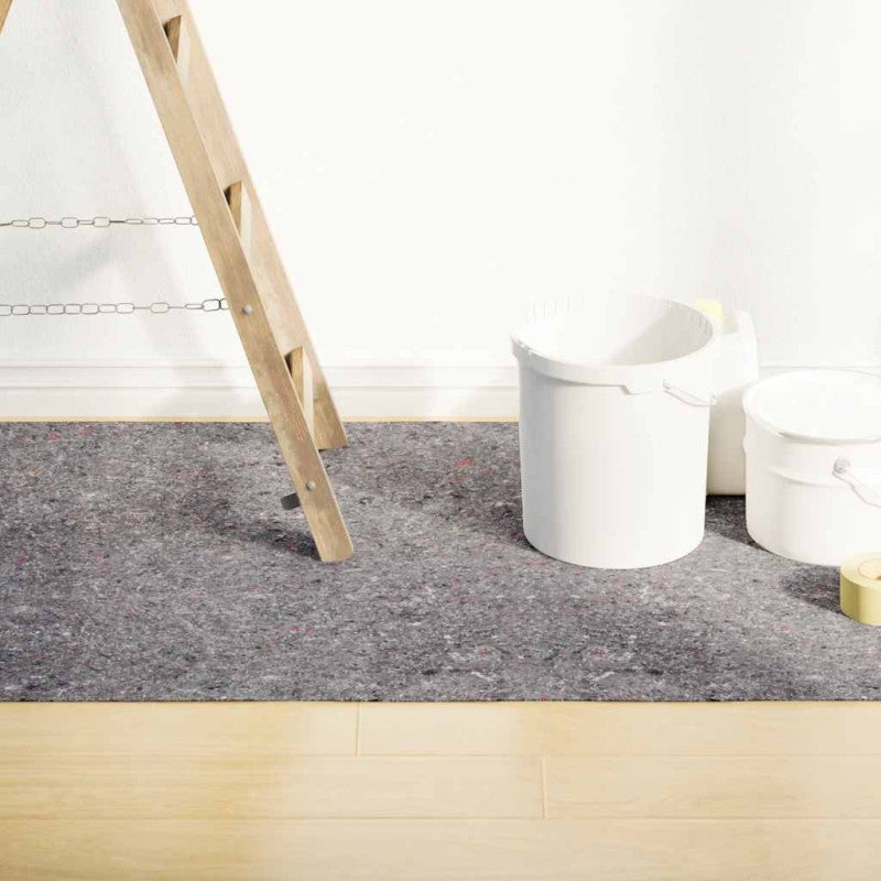 Bâche de protection contre peinture 5 m 280 g/m² gris vidaXL | Leroy Merlin