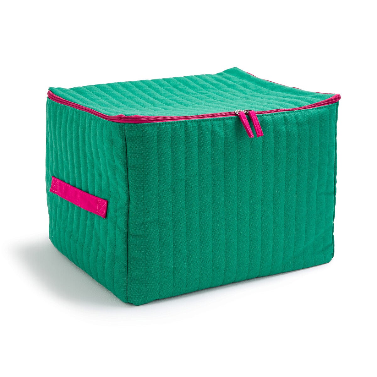 Housse de rangement matelassée, taille L, Matis - Vert/rose - taille ...