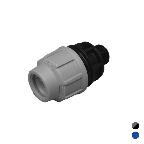 RACOR MACHO IKARO PARA POLIETILENO 1/2 x 25 | Leroy Merlin