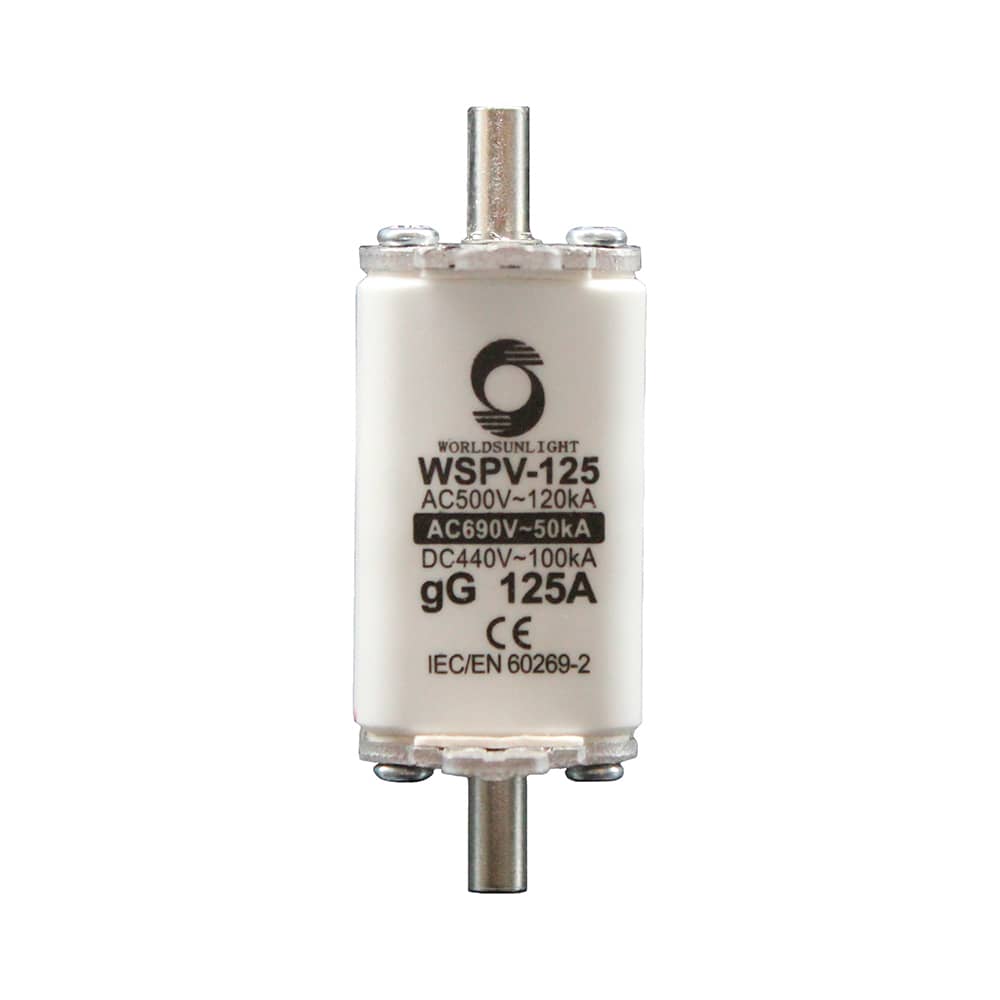 Fusible NH00 125A 48VDC proteccion bateria solar | Leroy Merlin