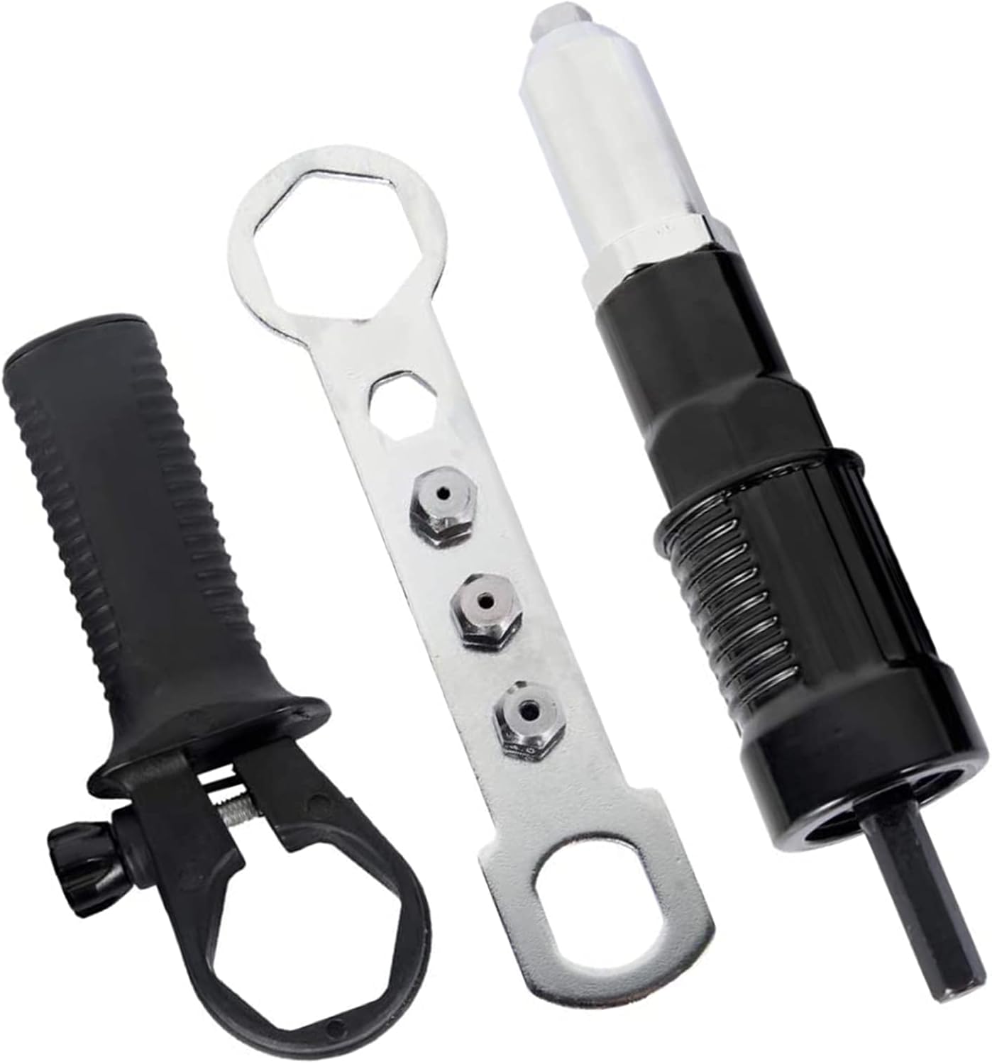 Adaptateur Pistolet à Riveter Électrique pour Perceuse – Kit Rivets 2.4 ...