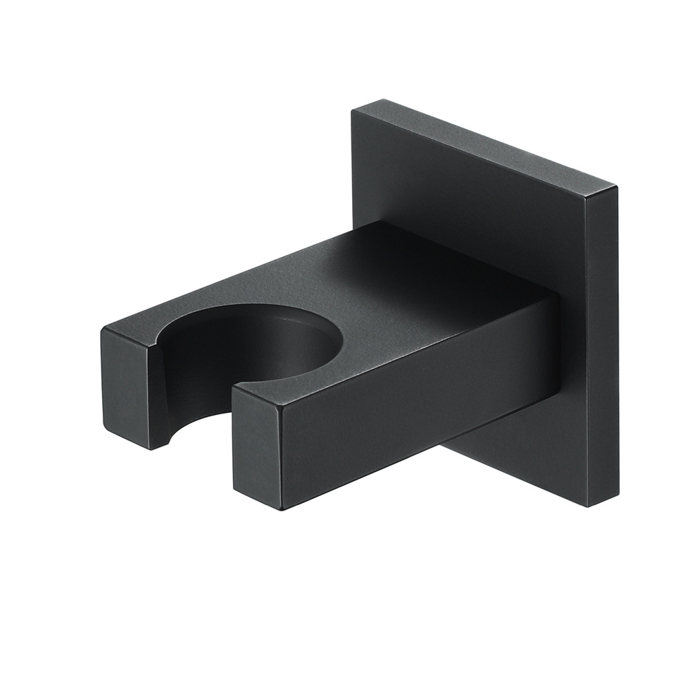 Support de Douche à Main Noir Support de Pommeau de Douche Laiton ...