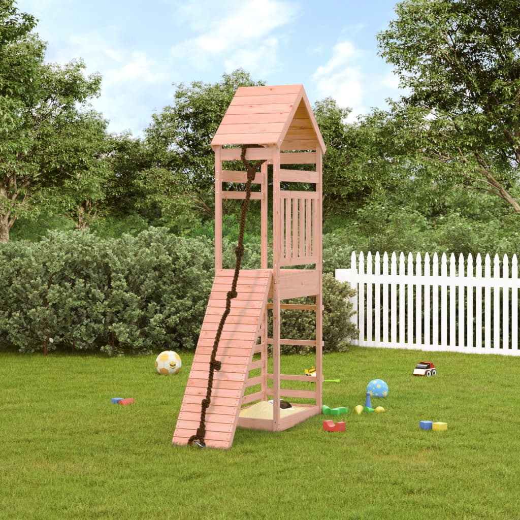 Maison Exclusive - Maisonnette de jeu avec mur d'escalade bois massif ...
