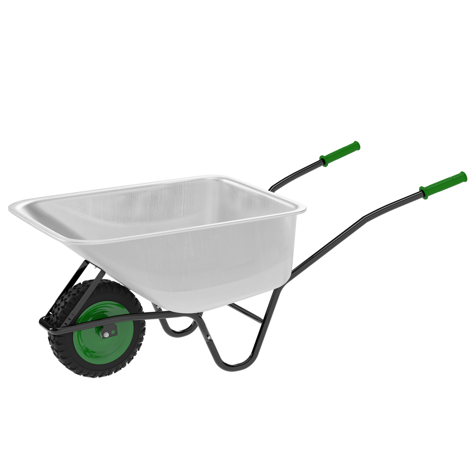 TIMBERTECH® Brouette de Jardin - Charge Max. 210 kg, Pneumatique Ø 40 ...