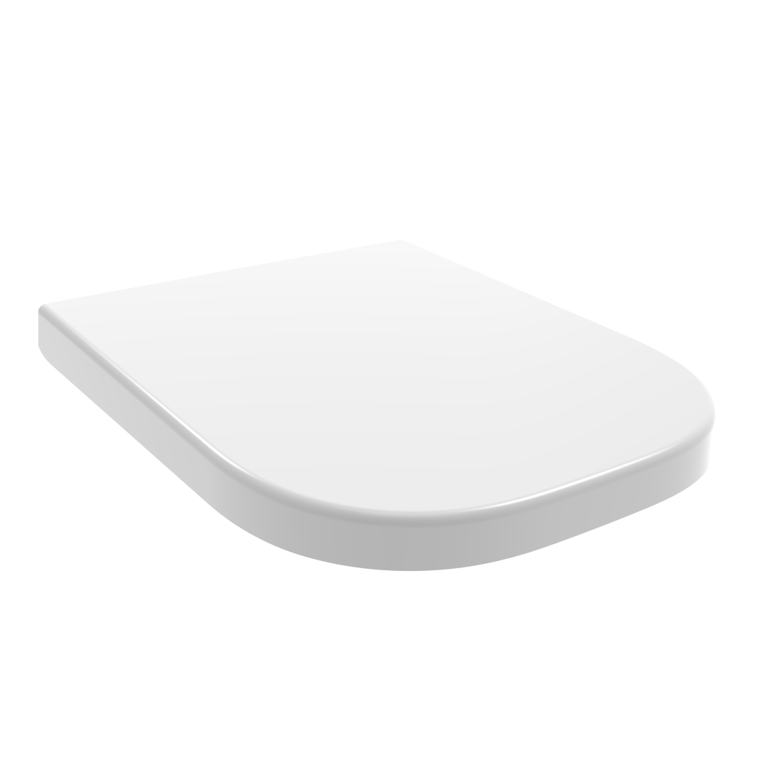 Couvercle de WC en thermodurcissable blanc brillant | Leroy Merlin