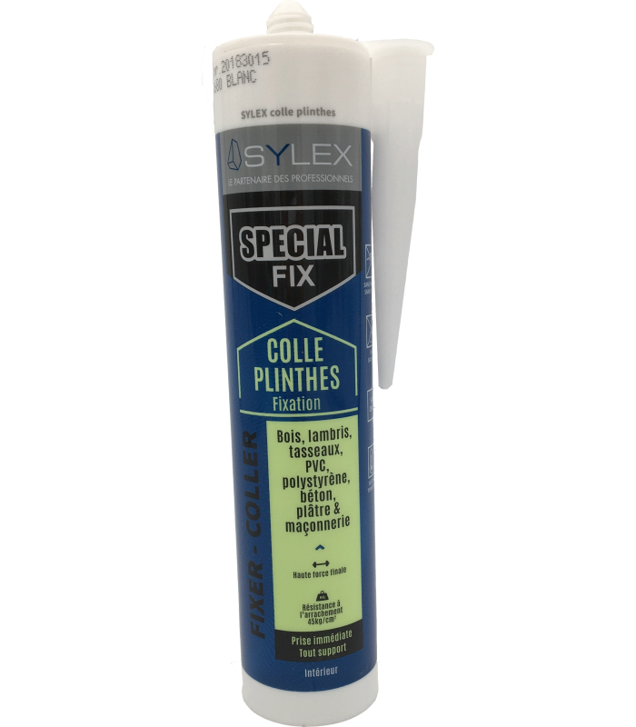 Colle acrylique de fixation spéciale plinthes 280ml | Leroy Merlin