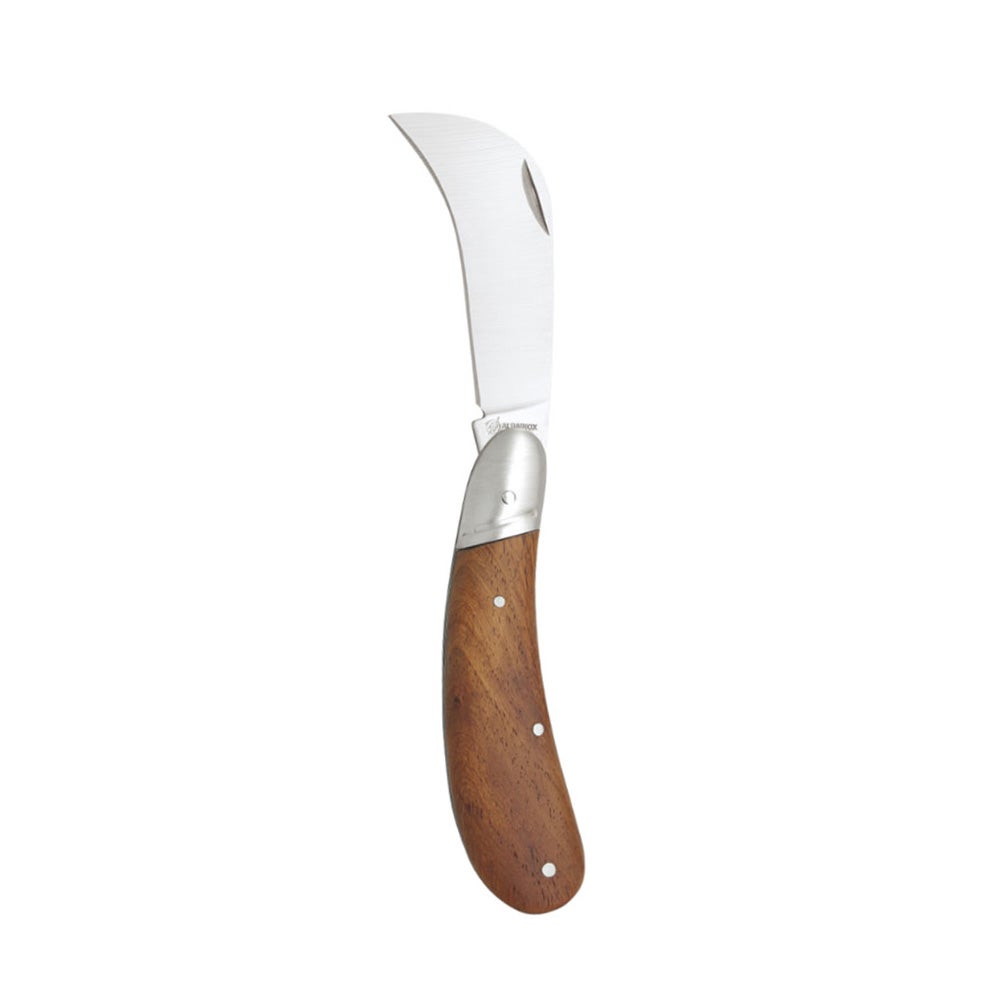 Navaja tranchete Inoxidable hoja 7,5cm Mango Madera imex - EL ZORRO ...