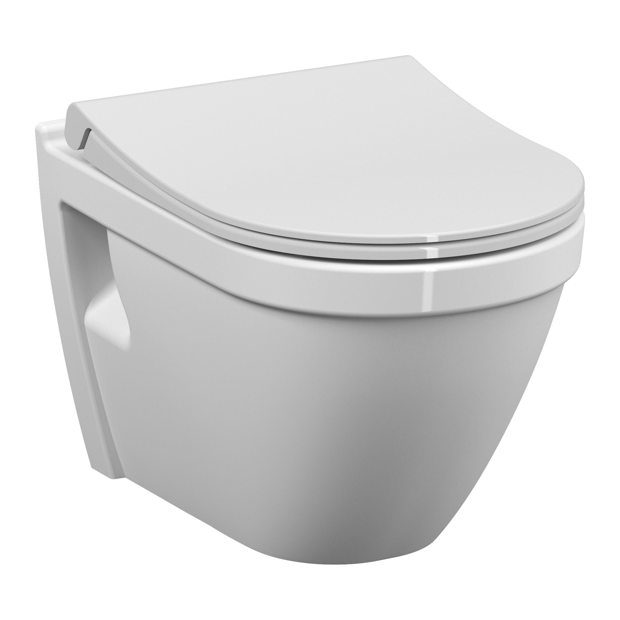 VITRA Pack WC S50 suspendu sans bride abattant fermeture douce 3/6L ...