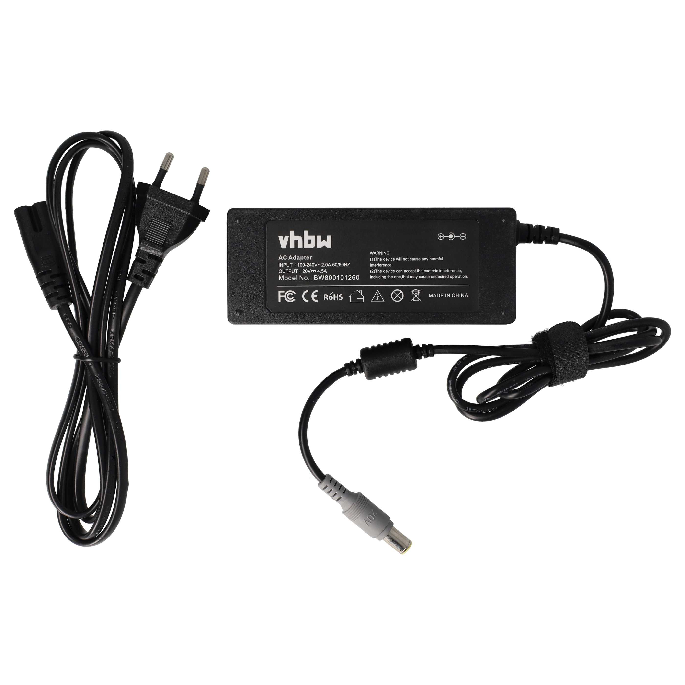 Vhbw alimentatore compatibile con Lenovo Thinkpad Edge E145, E220s ...