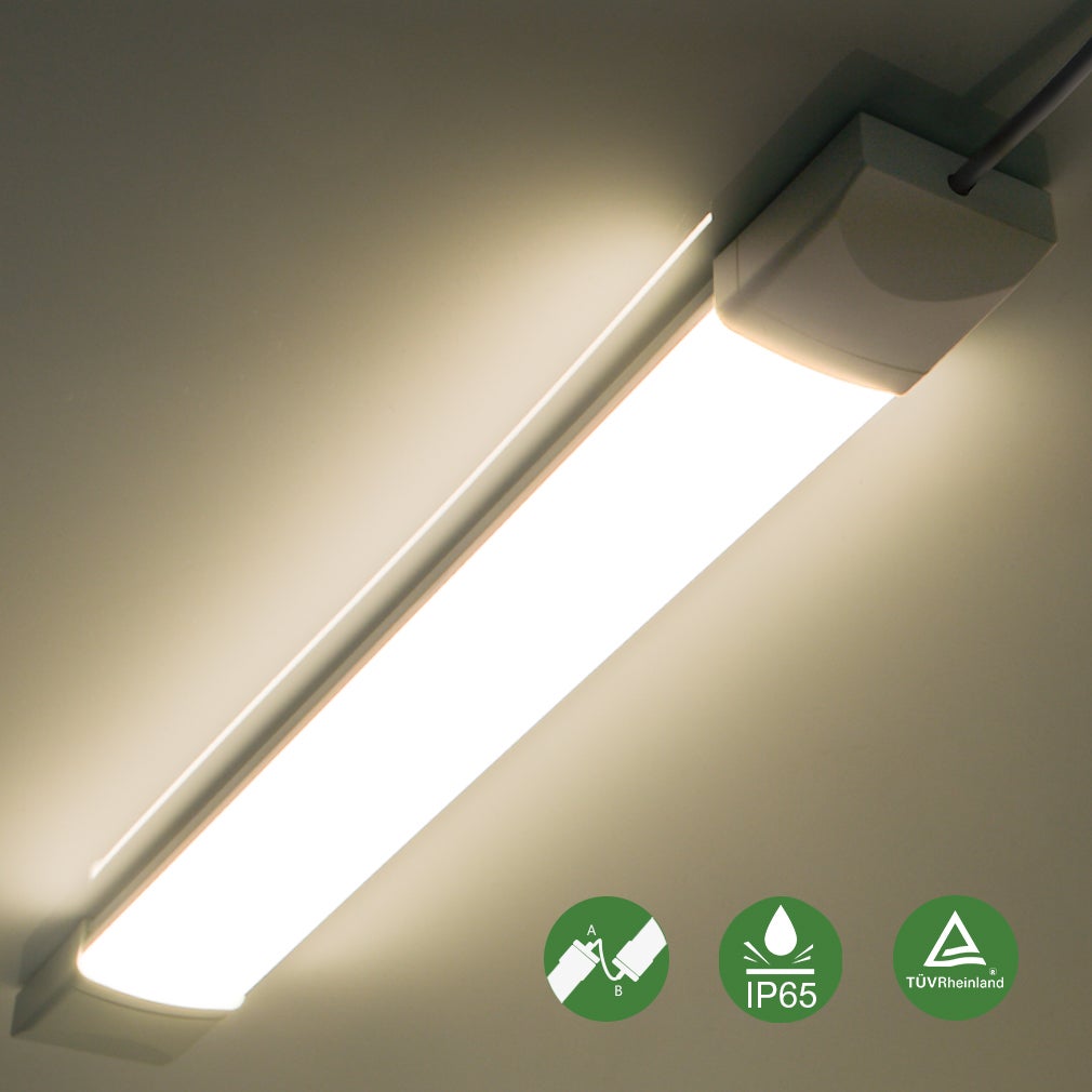 Anten Néon Tube 120cm Tube led Ultra-léger Réglette LED 36W Tube Néon ...