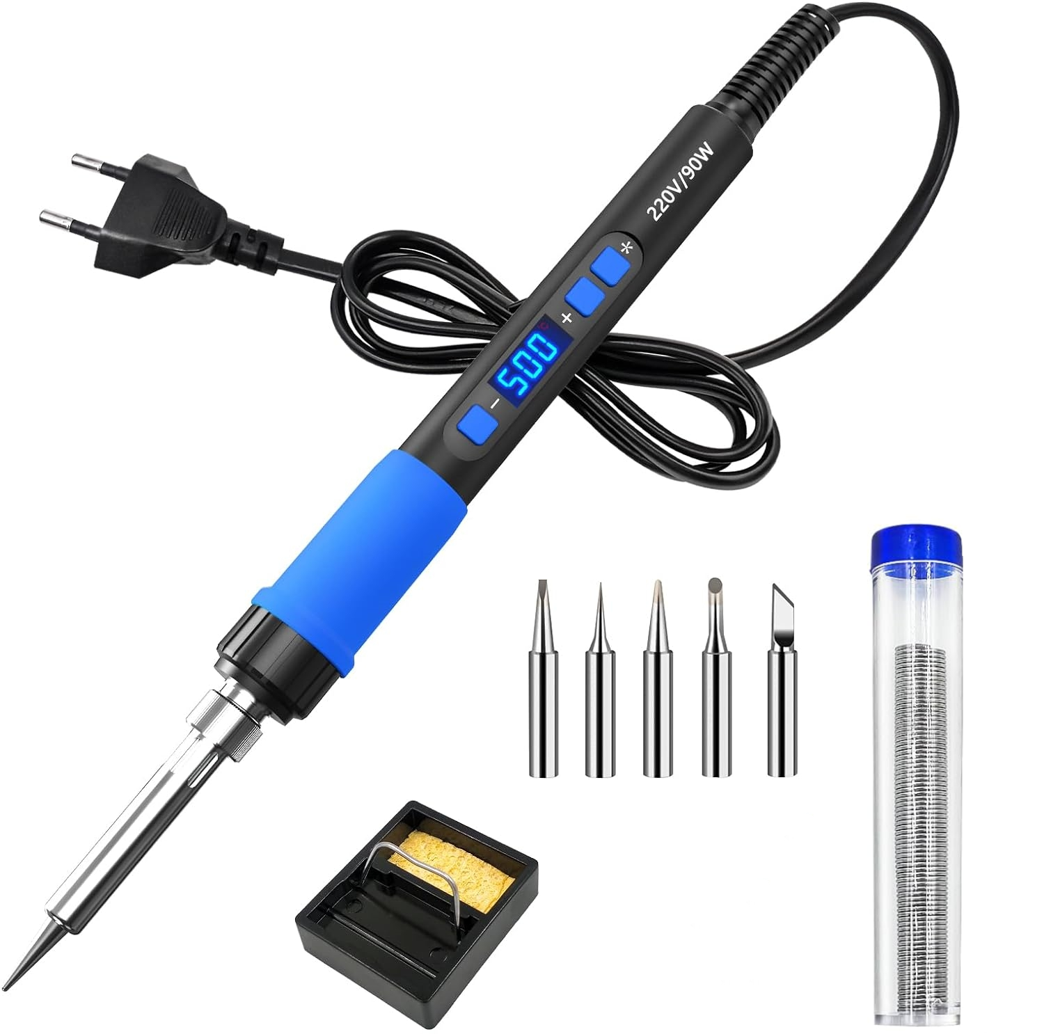 Fer à souder, 90W LCD fer à souder 180-500°C température réglable ...