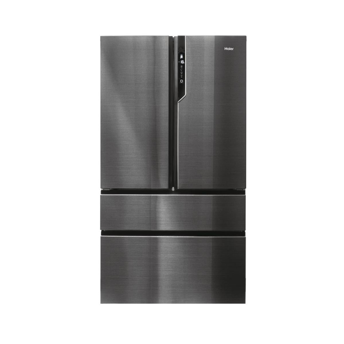 Haier HB26FSNAAA frigo américain Autoportante 685 L E Noir | Leroy Merlin