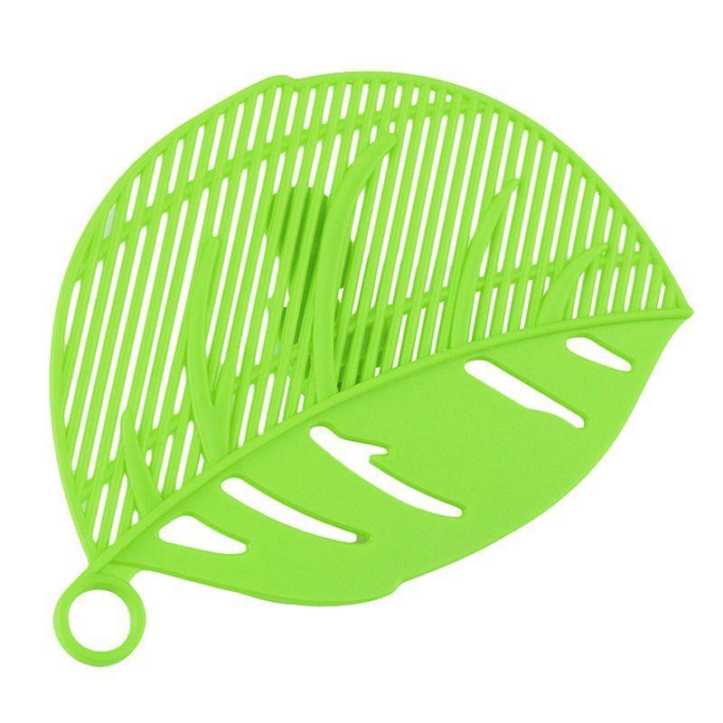 Utensili da cucina a forma di foglia - verde brillante per una cucina ...
