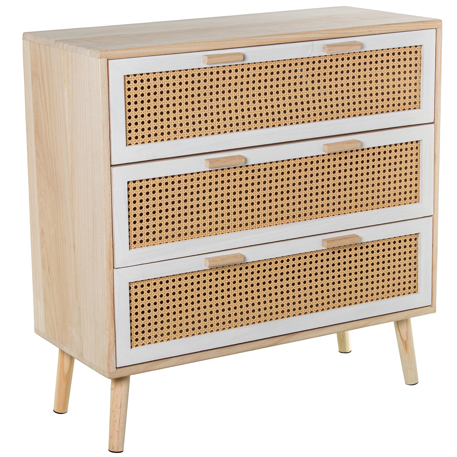 Commode C, 3 tiroirs, bois | Leroy Merlin