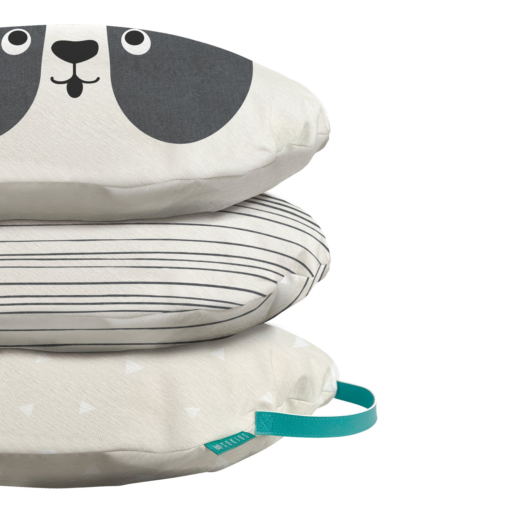 Pouf Panda pack Ø61 Blanc | Leroy Merlin
