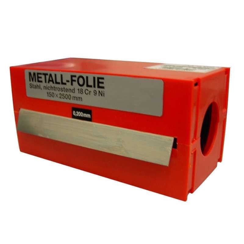 Rollo fleje calibrado 2.5 m x 150 mm inox (espesor 0,4 mm) Vogel 465400 ...