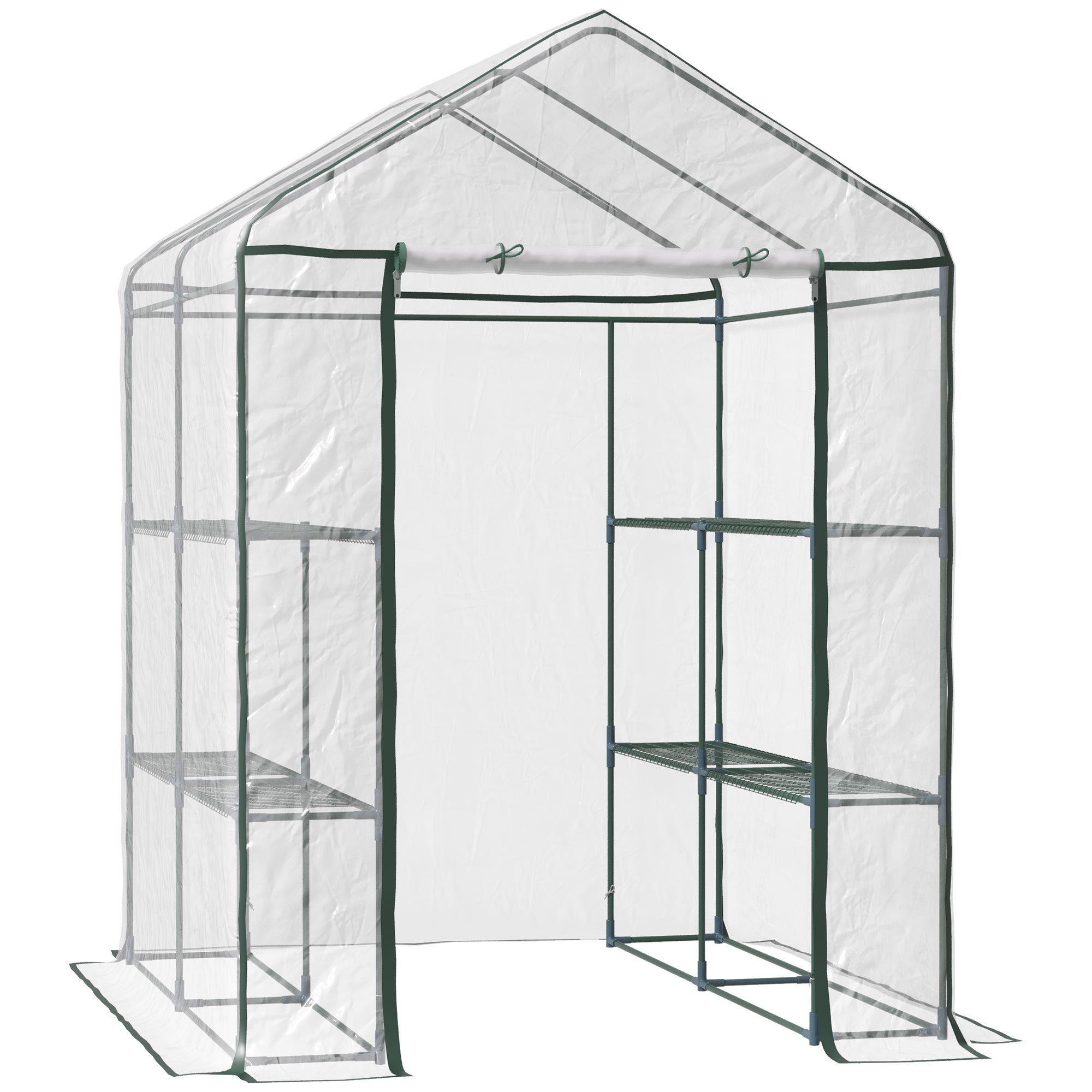 Serre de jardin d'extérieur en PVC transparent,serre de balcon avec ...