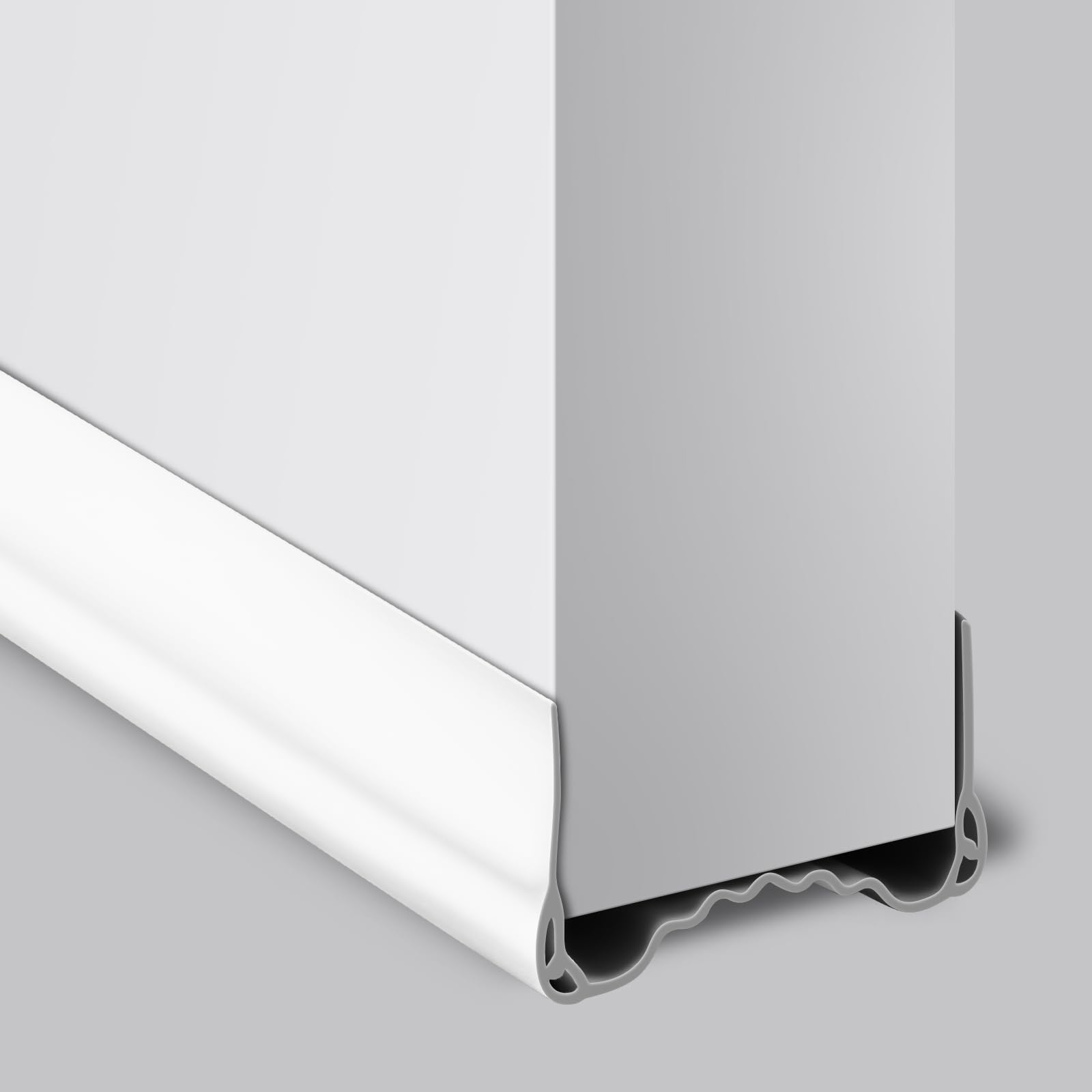 Bas de Porte Isolant Froid,Bas de Adhésif Silicone Isolation Porte ...