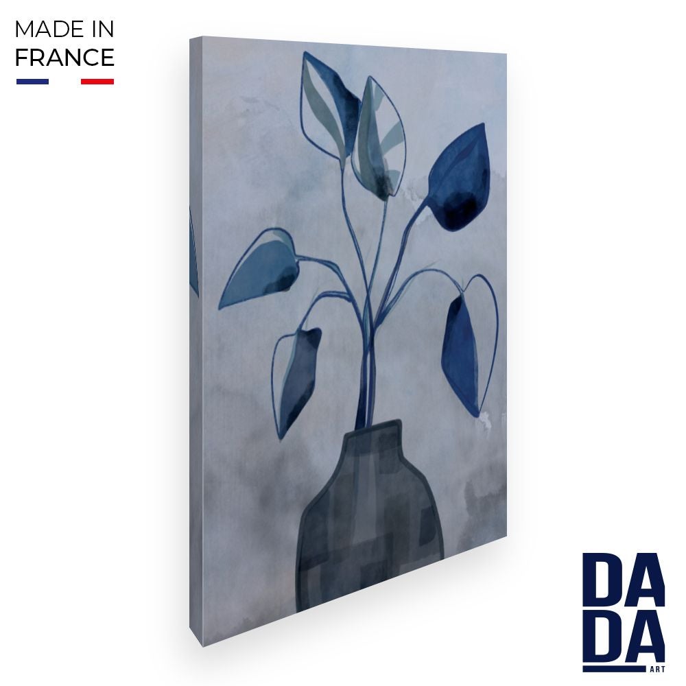 Toile Pot et feuilles / 50x70cm / Fabriqué en France / DADA ART | Leroy ...