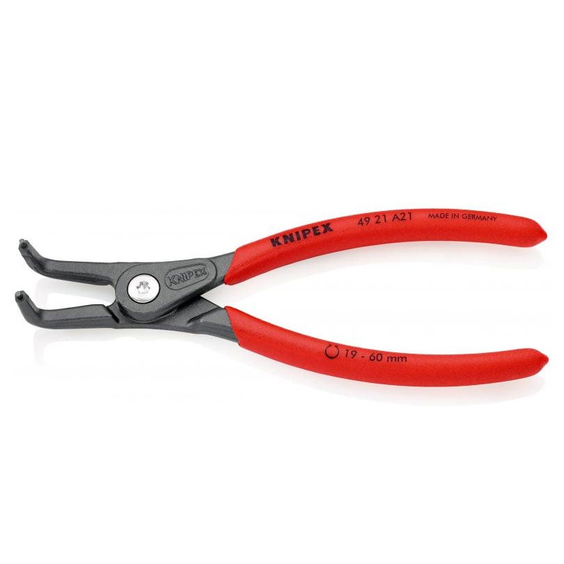 PINCE A CIRCLIPS EXTERIEURS 19-60 COUDEE KNIPEX | Leroy Merlin