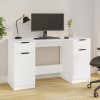 Escritorio blanco: Mesa de estudio práctica y con estilo