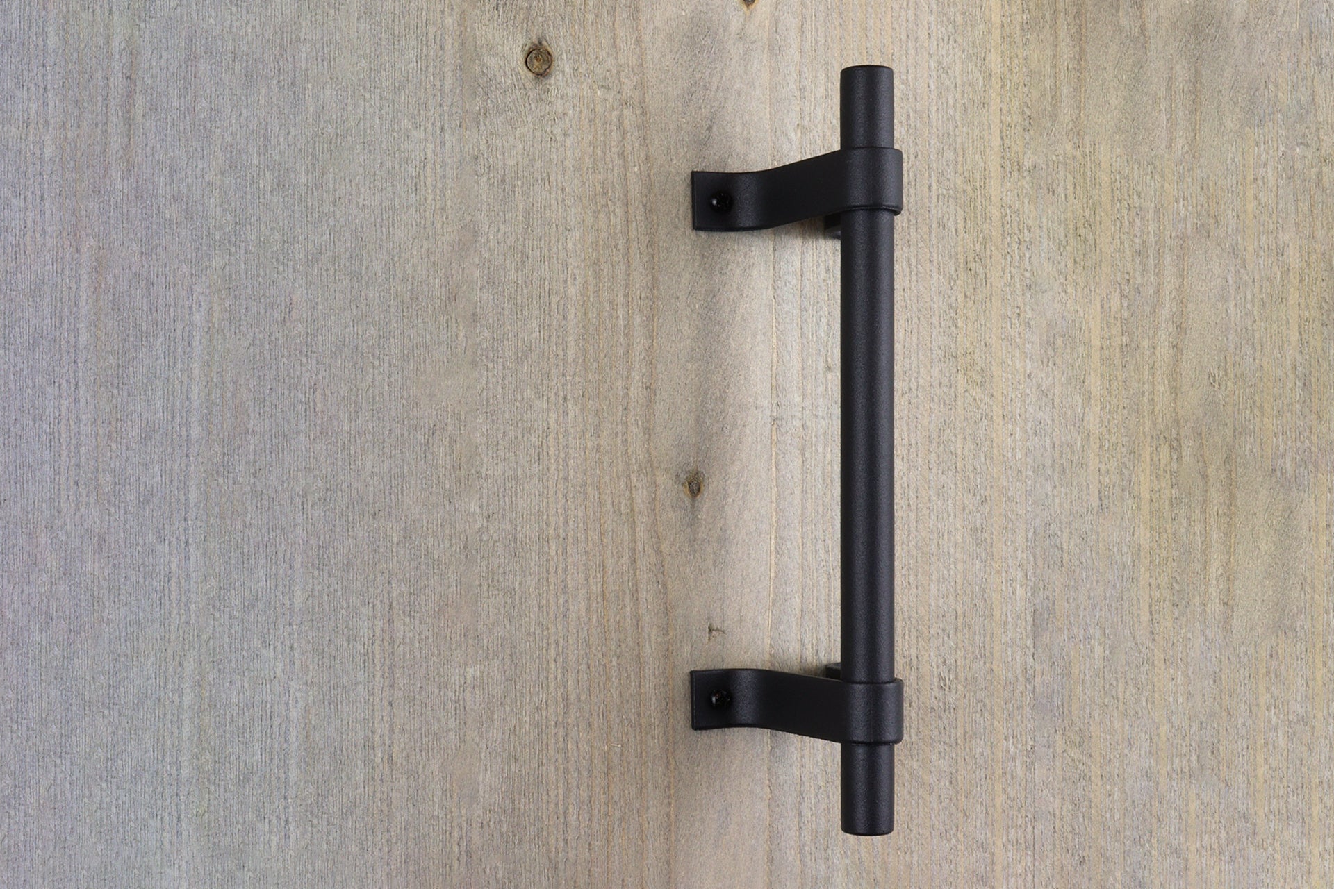 Wovar Poignée de porte noire 196 mm cylindrique - Par pièce | Leroy Merlin