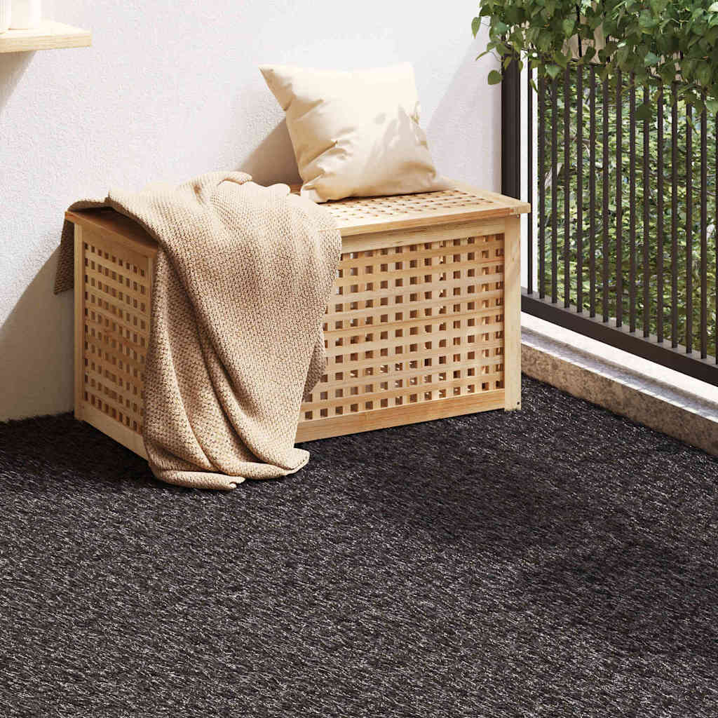Césped artificial Negro 800 x 100 x 4 cm Polipropileno vidaXL | Leroy ...