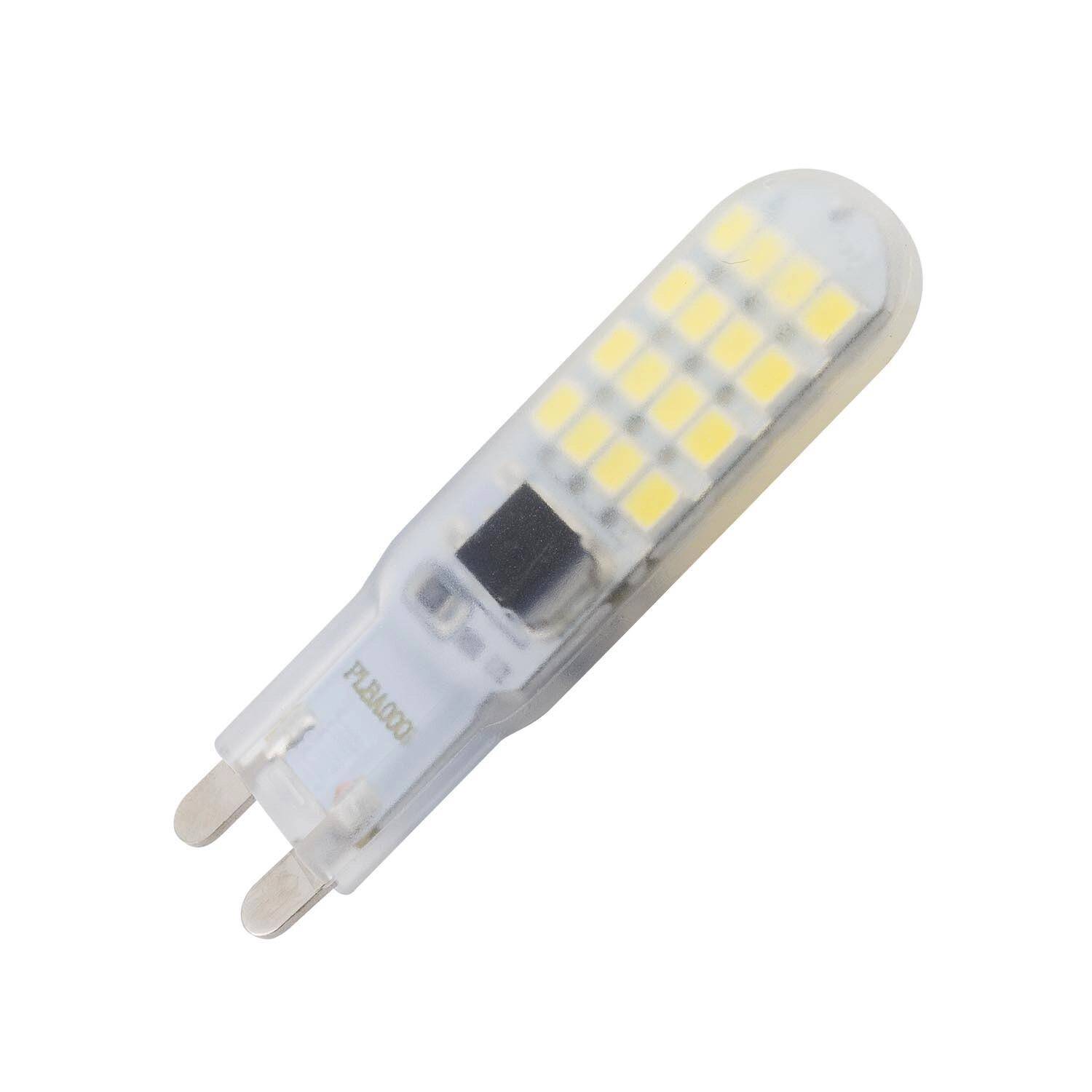 Ledkia Bombilla LED G9 3W 260 lm Blanco Cálido 2700K - 3200K 360º ...