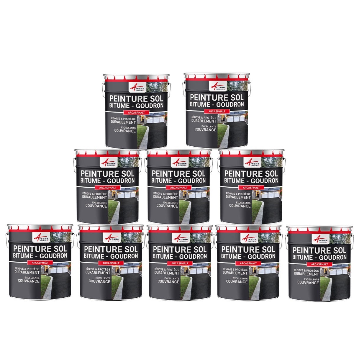 Pintura para betún - pintura para alquitrán: Resina para suelos de ...