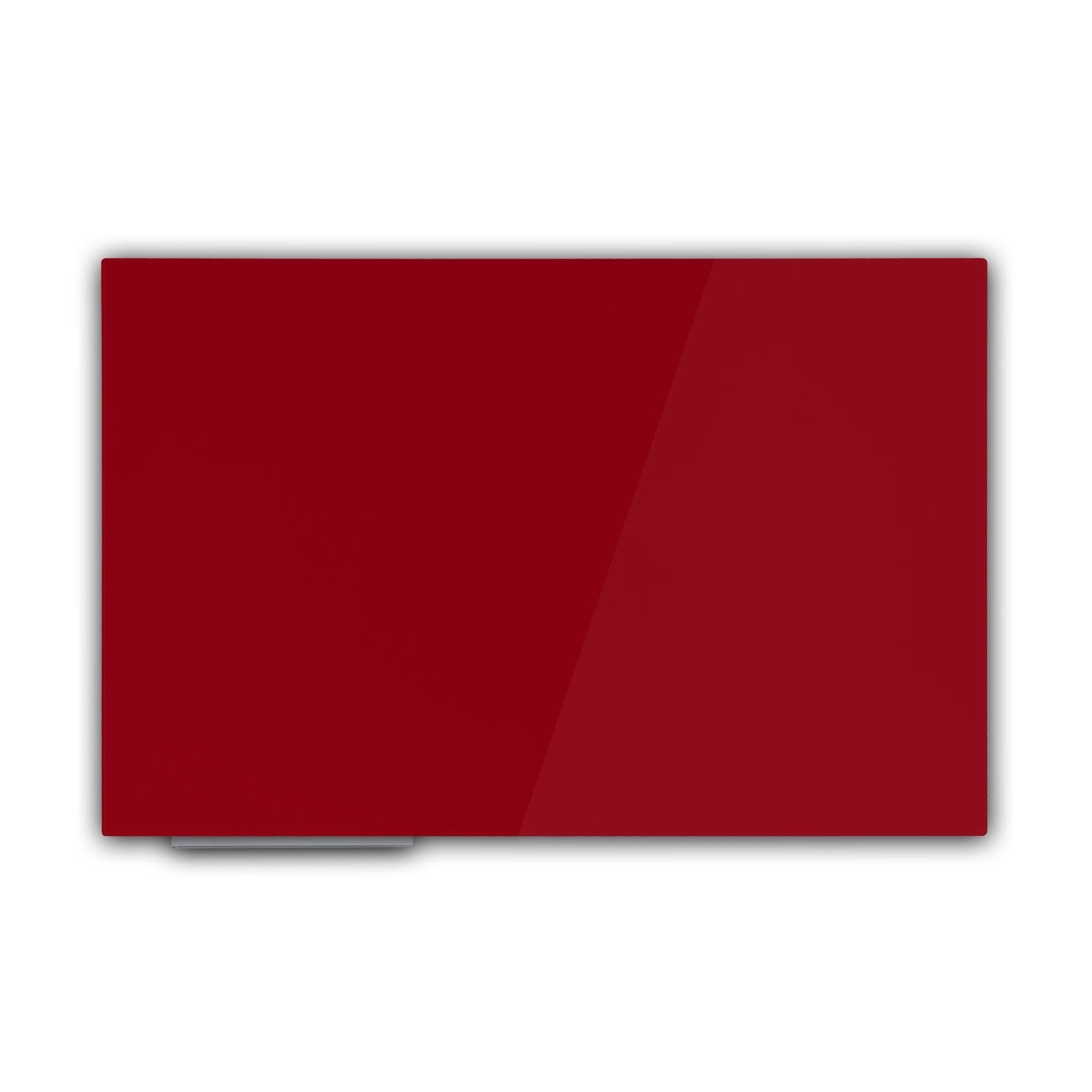 Tableau magnétique en verre Rouge 65 x 100 cm | Leroy Merlin