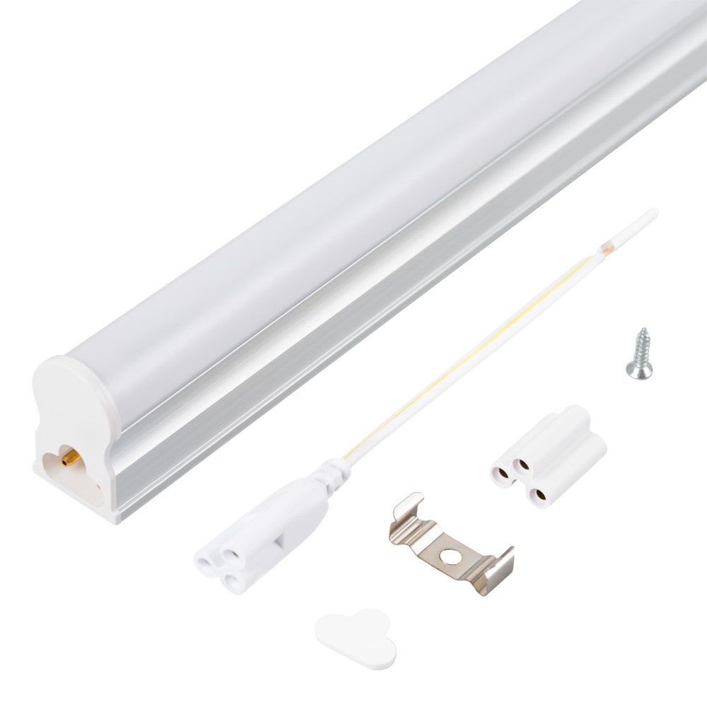Luminaire LED 15W 1 496Lm 6000ºK T5 120Cm 40 000H [GR-T5DG15W-CW ...