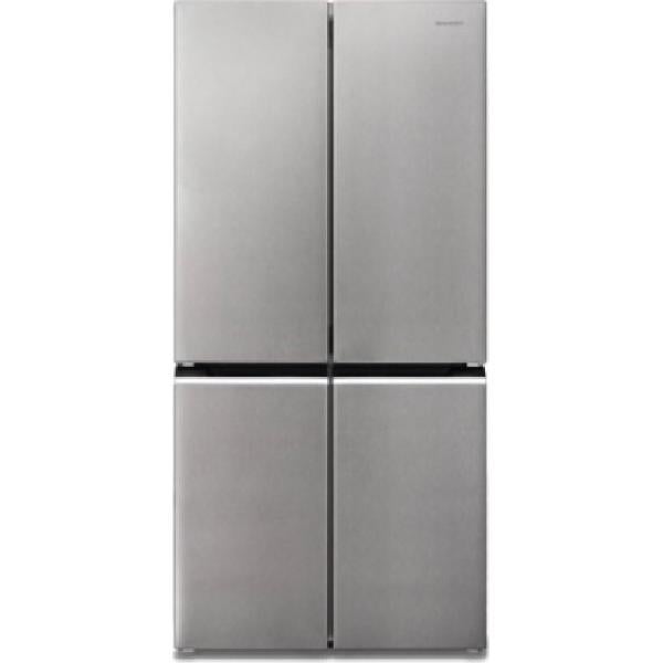 Sharp SJ-NFA15IMXPE frigo américain Pose libre Acier inoxydable | Leroy ...