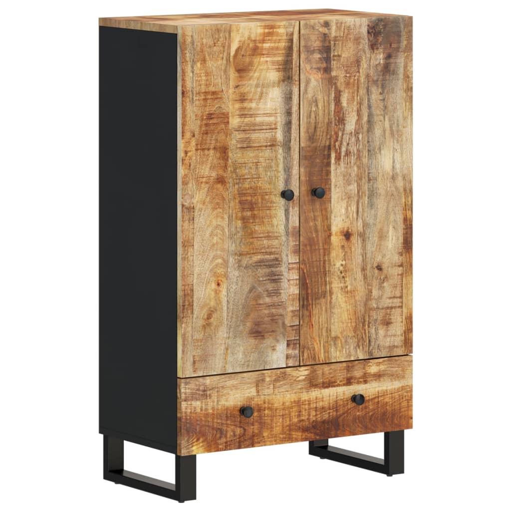 Buffet | Meuble de Rangement | Bahut haut avec tiroir 60x33x100cm bois ...