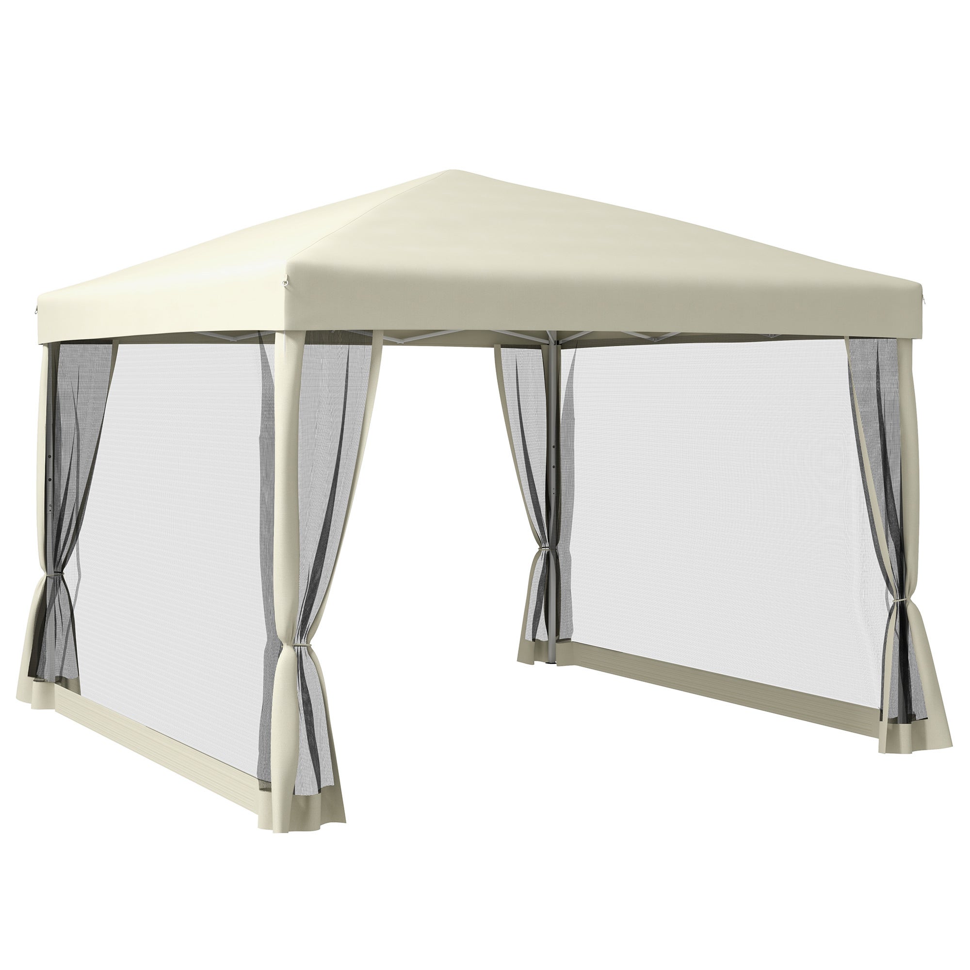 Carpa plegable de 3 x 3 m con paredes laterales y bolsa de transporte ...