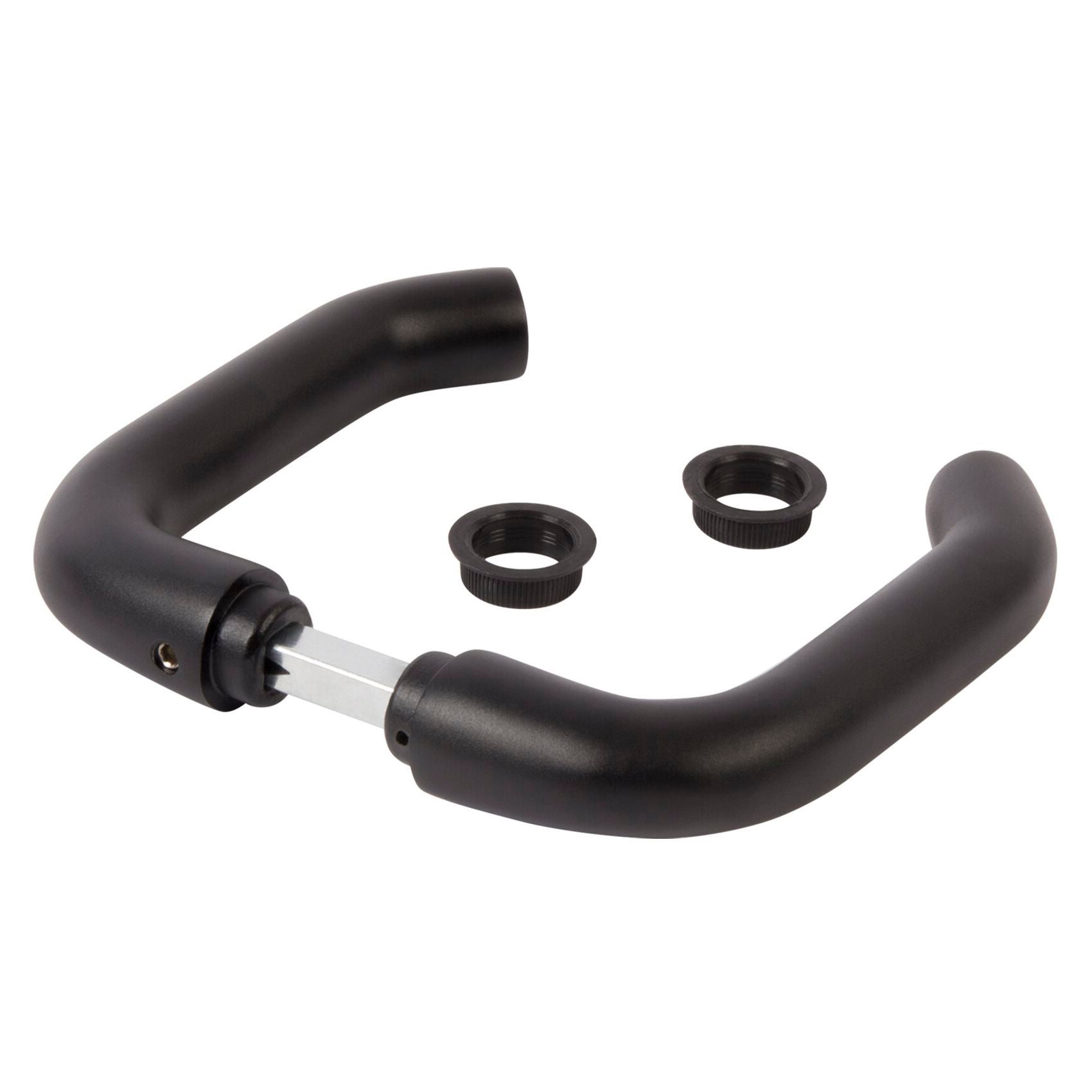 Béquille double carré 8x120mm aluminium noir - LOCINOX - 3006-B-H ...