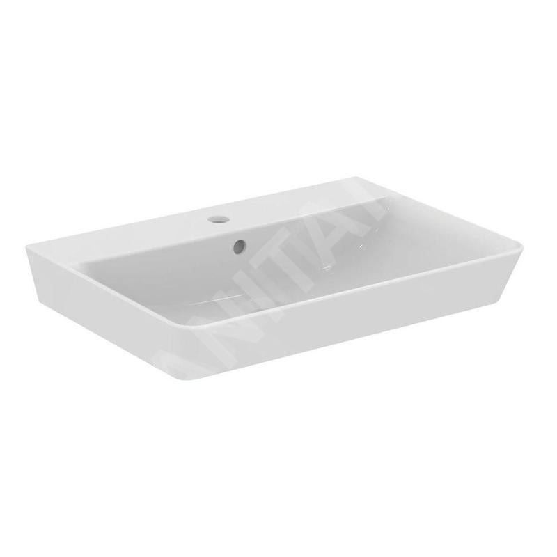 Ideal Standard Connect Air - Lavabo 65x46 cm, avec trop-plein, trou ...