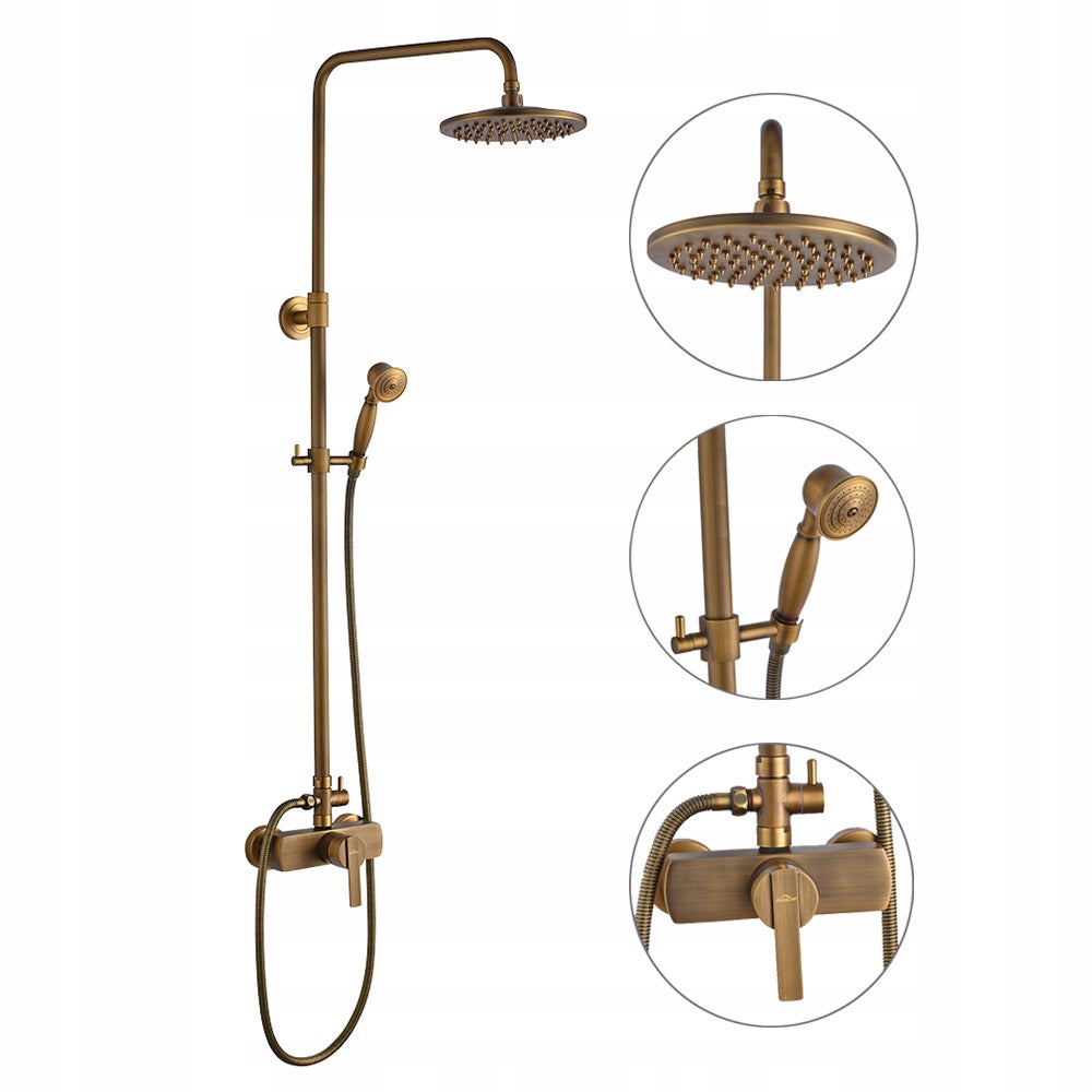 AURALUM MAX Colonne Douche Mécanique Ensemble de Douche à Double ...