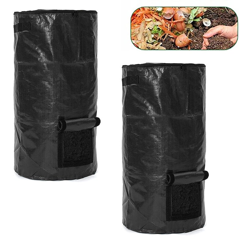 Sacco per compost 35x60 cm - 15 galloni per rifiuti da giardino e verdi ...