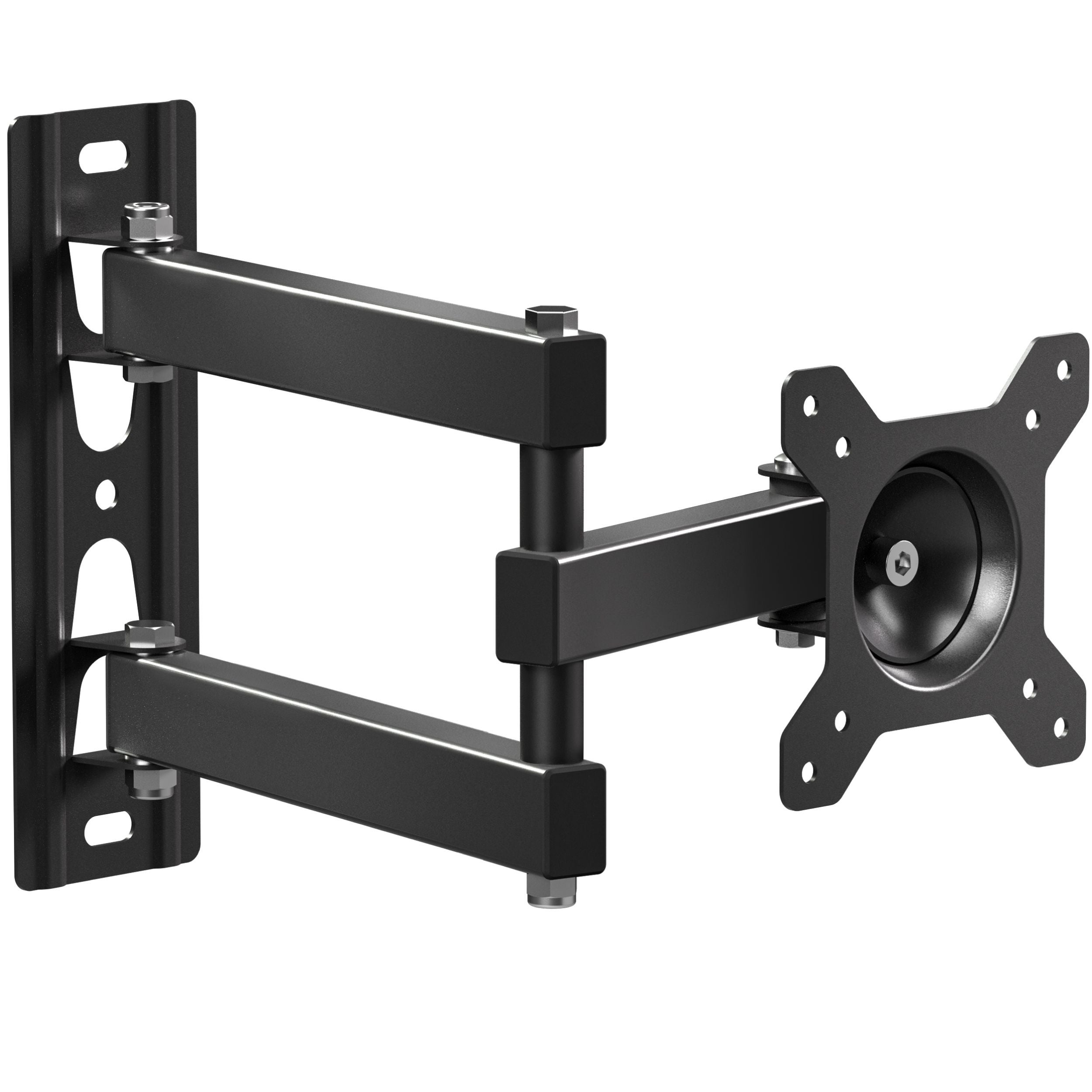 Soporte TV Pared 10-32", hasta 15 kg, Brazo TV Orientable VESA 100x100 ...