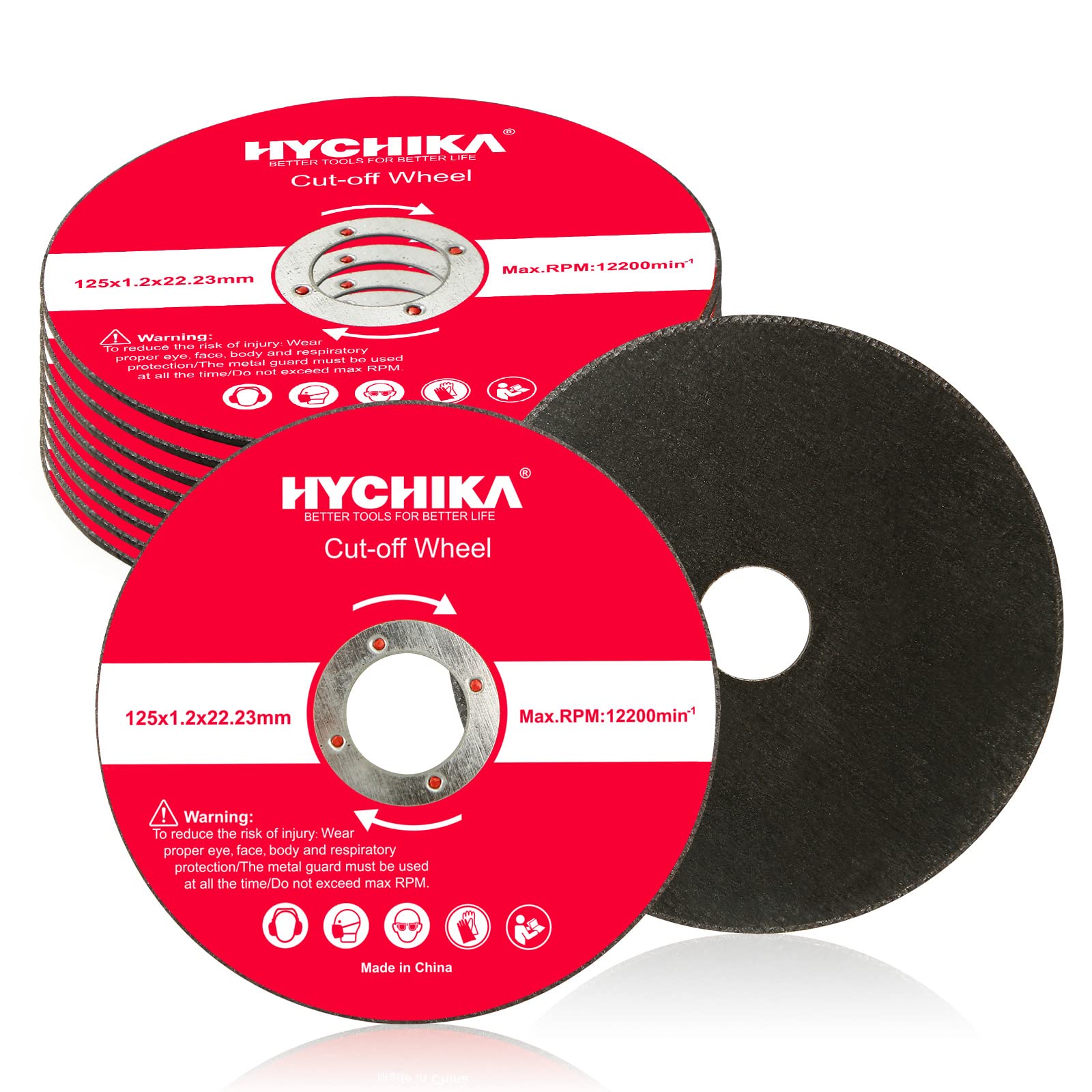 Disques à Tronçonner 10 Pièces, HYCHIKA Disque 125 Meule à tronçonner ...