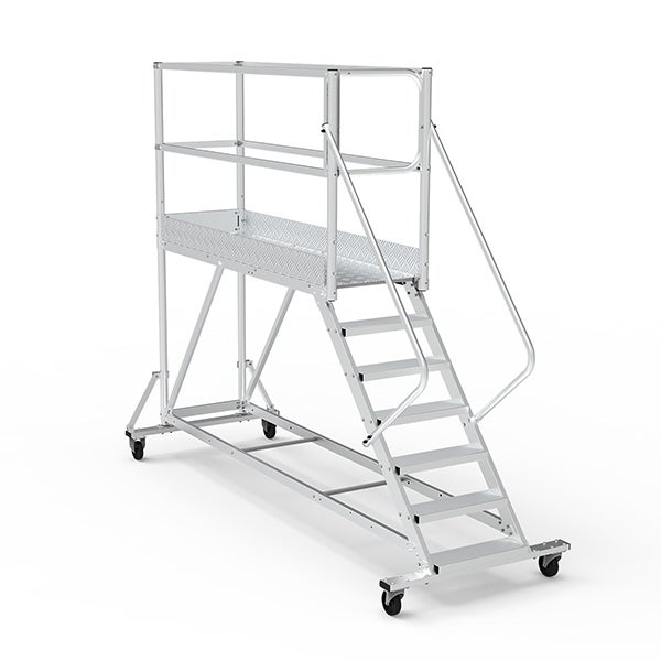 Plateforme roulante 6 marches - Hauteur max. de travail 3.20m ...