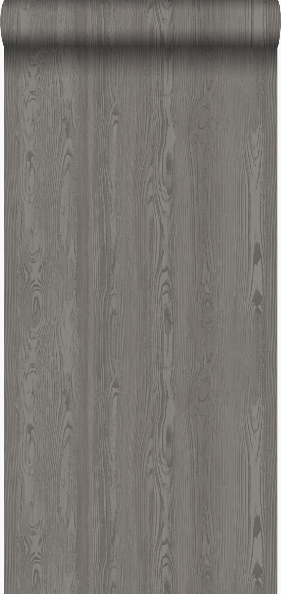 Papier peint imitation bois gris - 53 cm x 10.05 m - Origin ...