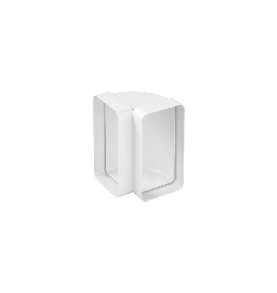 CURVA VERTICAL ABS PARA TUBO RECTANGULAR 120x60mm | Leroy Merlin
