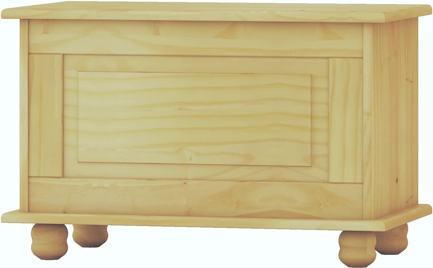 Malle brut, pin massif , mesure 46x70x39 cm ( hauteur-largeur ...