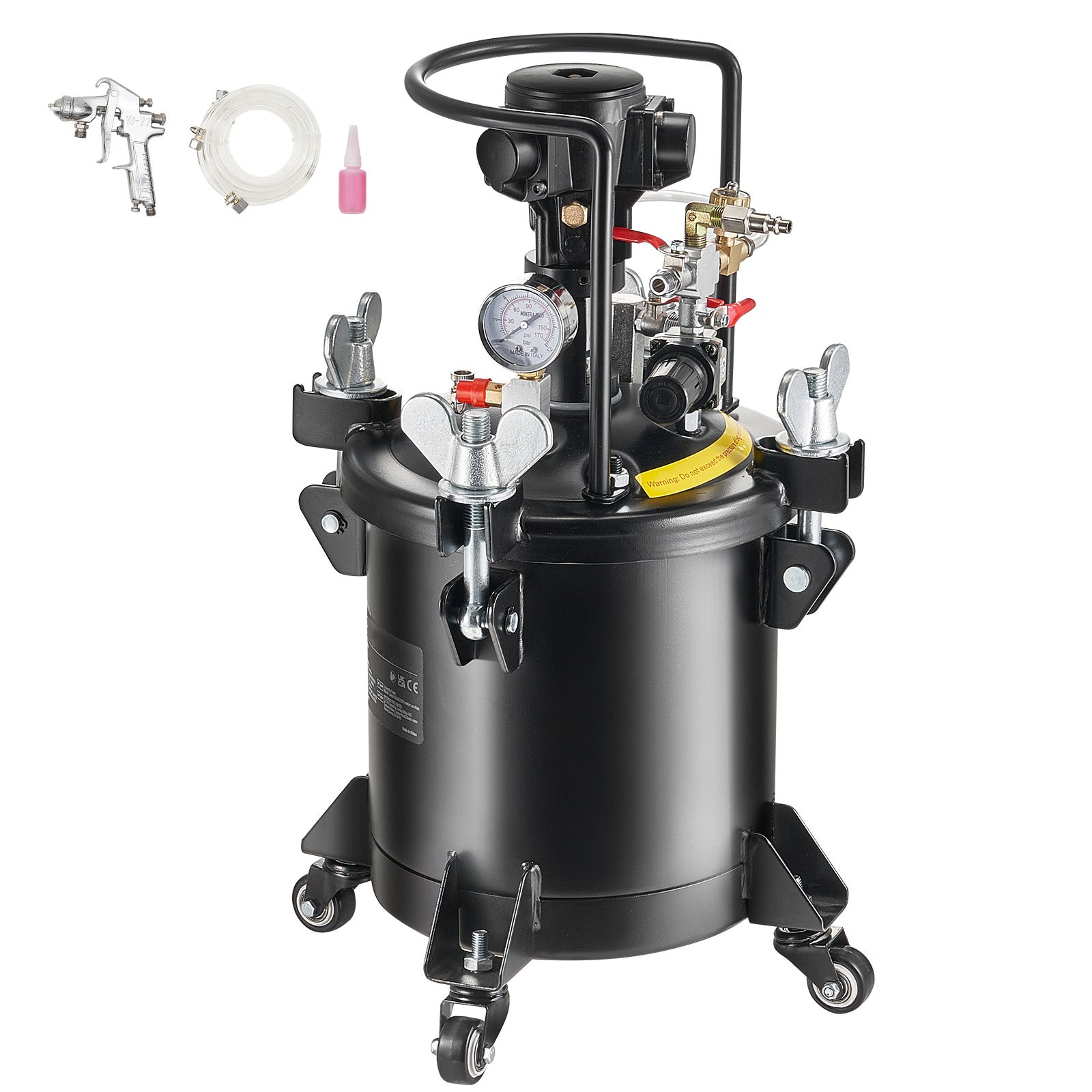 Pistolet Peinture SucceBuy Pot Peinture Sous Pression r servoir 10 L pistolet-peinture-succebuy-pot-peinture-sous-pression-r-servoir-10-l