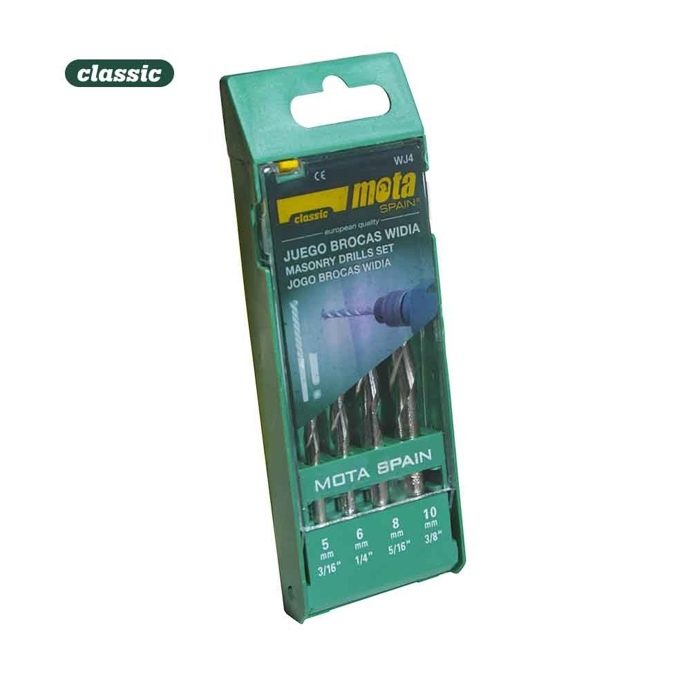 Juego 4 brocas widia standar wj4 | Leroy Merlin