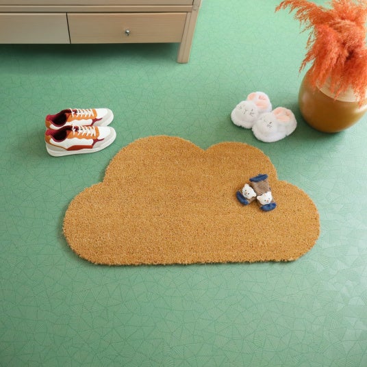Felpudo Coco - Nube - Crudo - 50 x 85 cm | Leroy Merlin