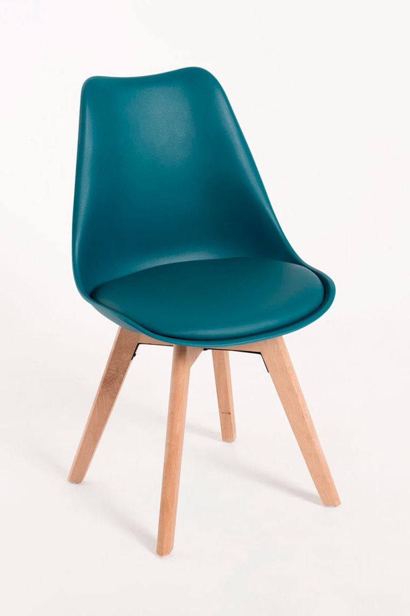 Silla Synk Basic - Verde azulado | Leroy Merlin